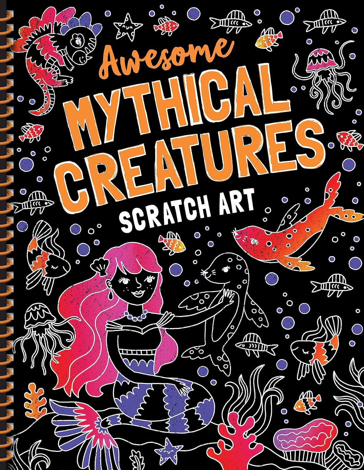 Mythical Creatures: Scratch Art · Bookworms
